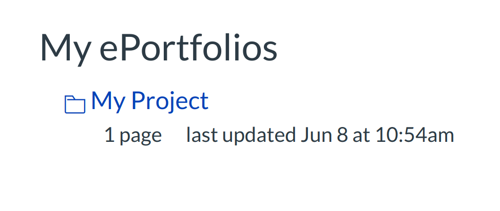 How do I change the name of my ePortfolio?